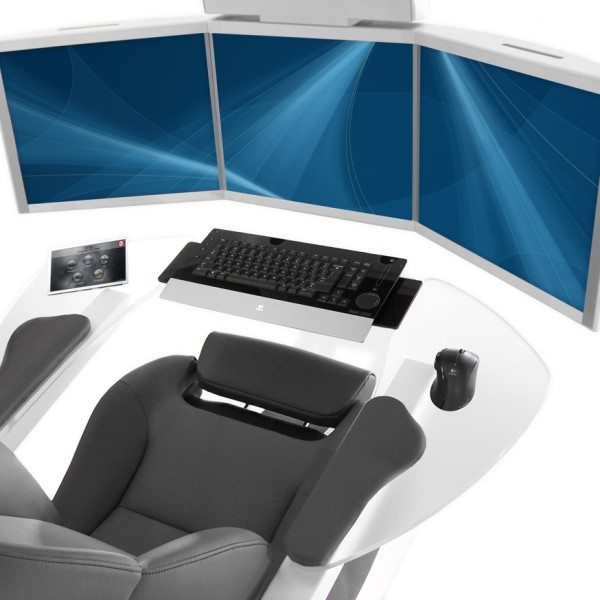 Emperor 200 Luxus Computer Arbeitsplatz - außergewöhnlich und futuristisch