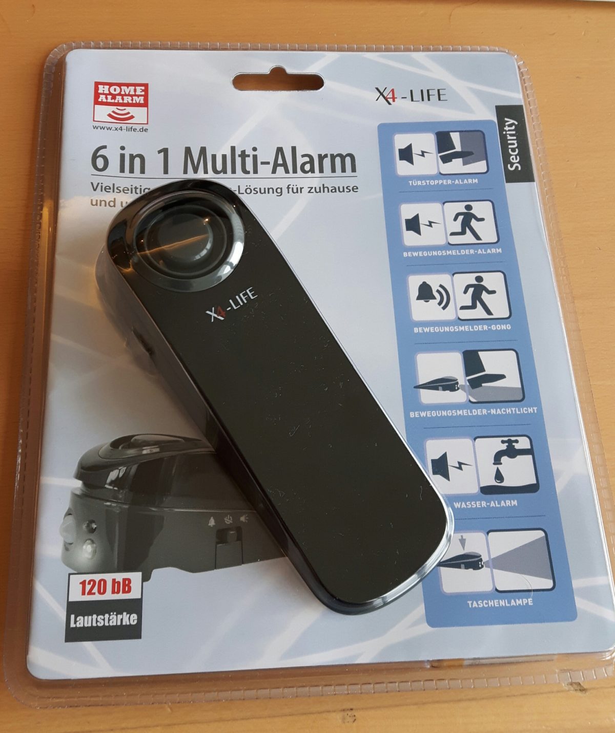 Wie gut ist eine Alarmanlage für 20 Euro? Der "6 in 1 Multi-Alarm" von ...