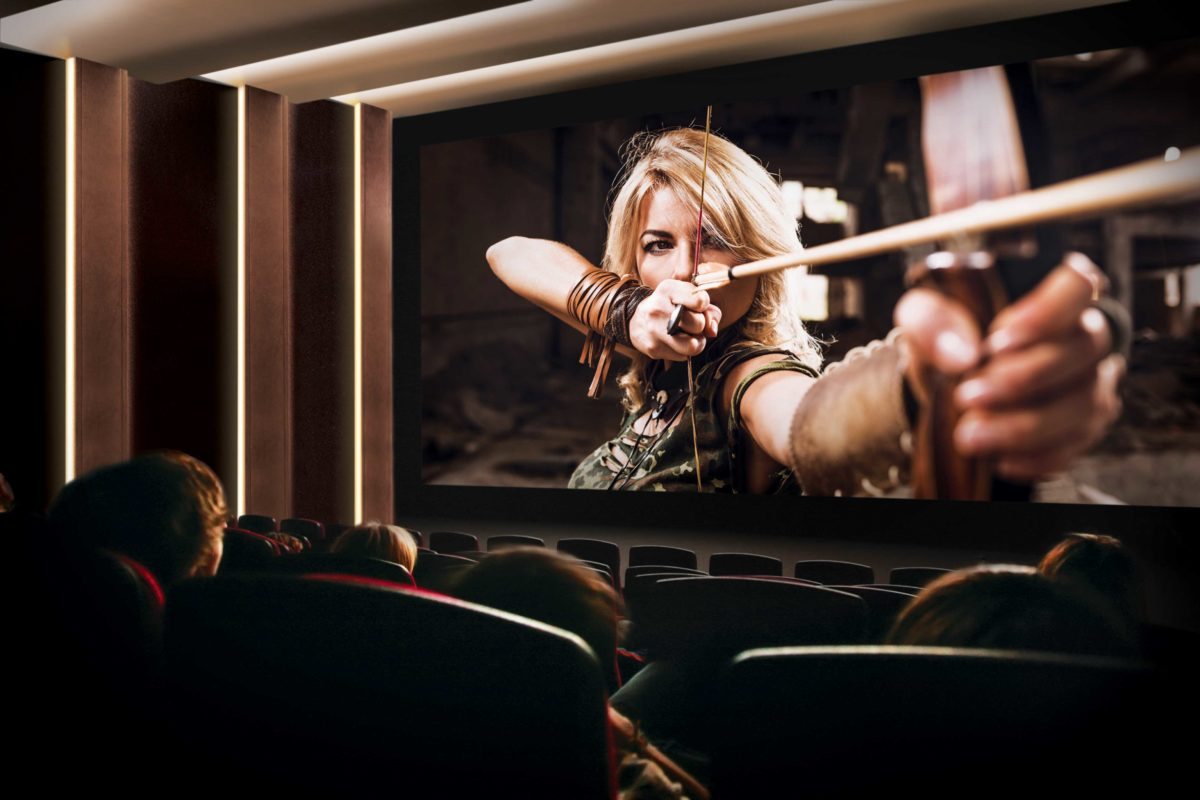Samsung zeigt erstmals 4K-LED-Kinobildschirm