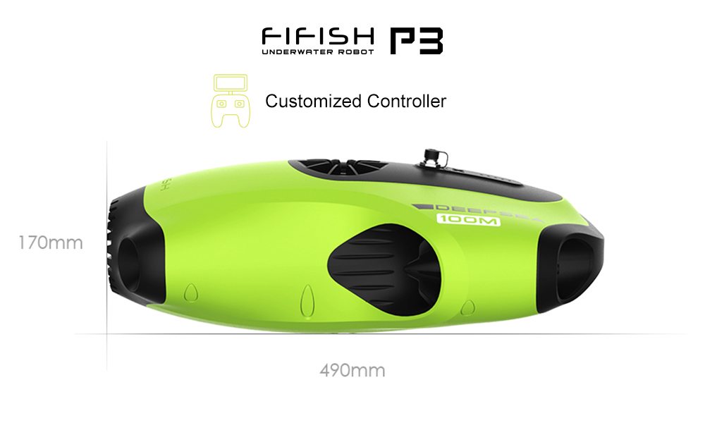 Fifish P3 professionelle Unterwasserdrohne auf der CES