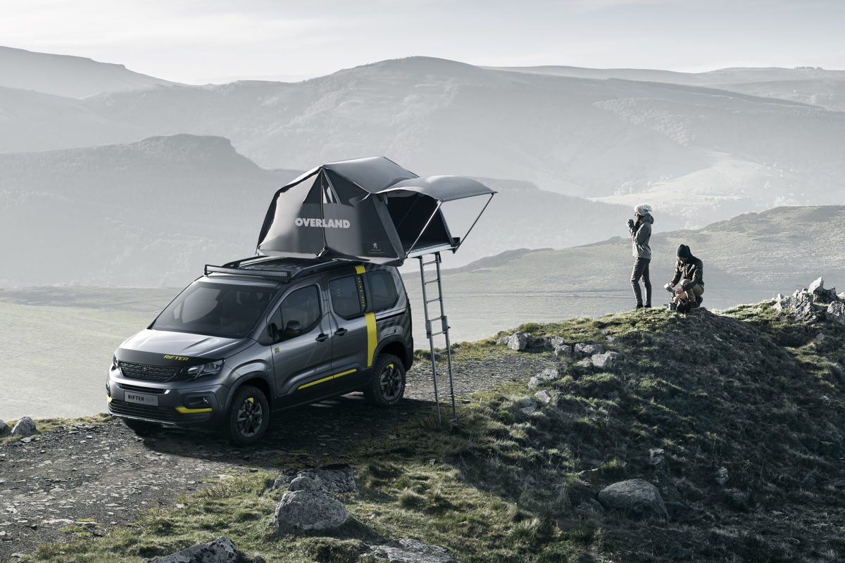 Peugeot Rifter 4x4 Concept als kompaktes Campingmobil für rasante ...