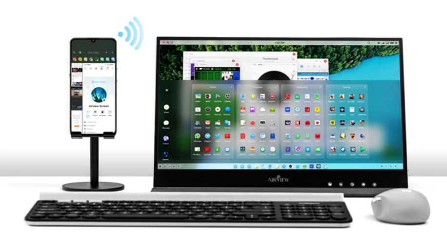 Neuheit unter den wireless Touchscreen-Bildschirmen: Das Multitalent ...